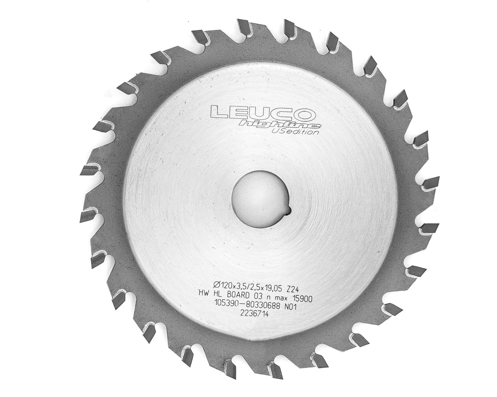 Highline Tungsten Carbide Conical Scoring Table Saw Blade – Leuco Tool ...
